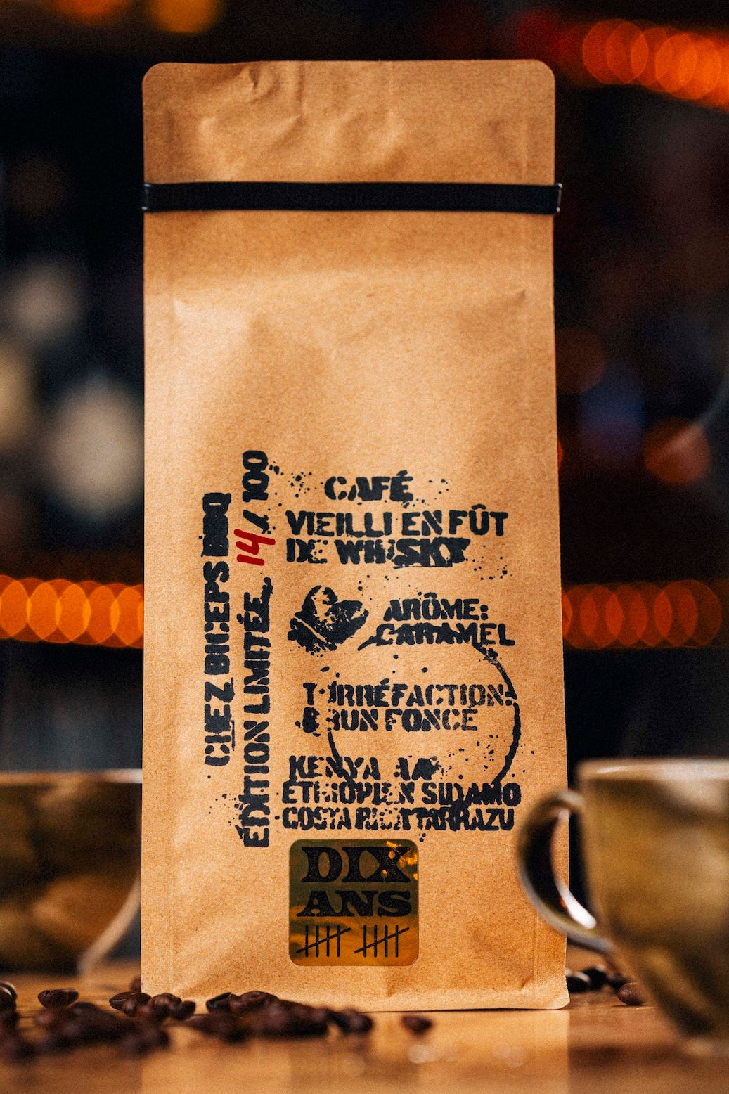 Ground coffee infusion filter 300g – Chez Biceps BBQ