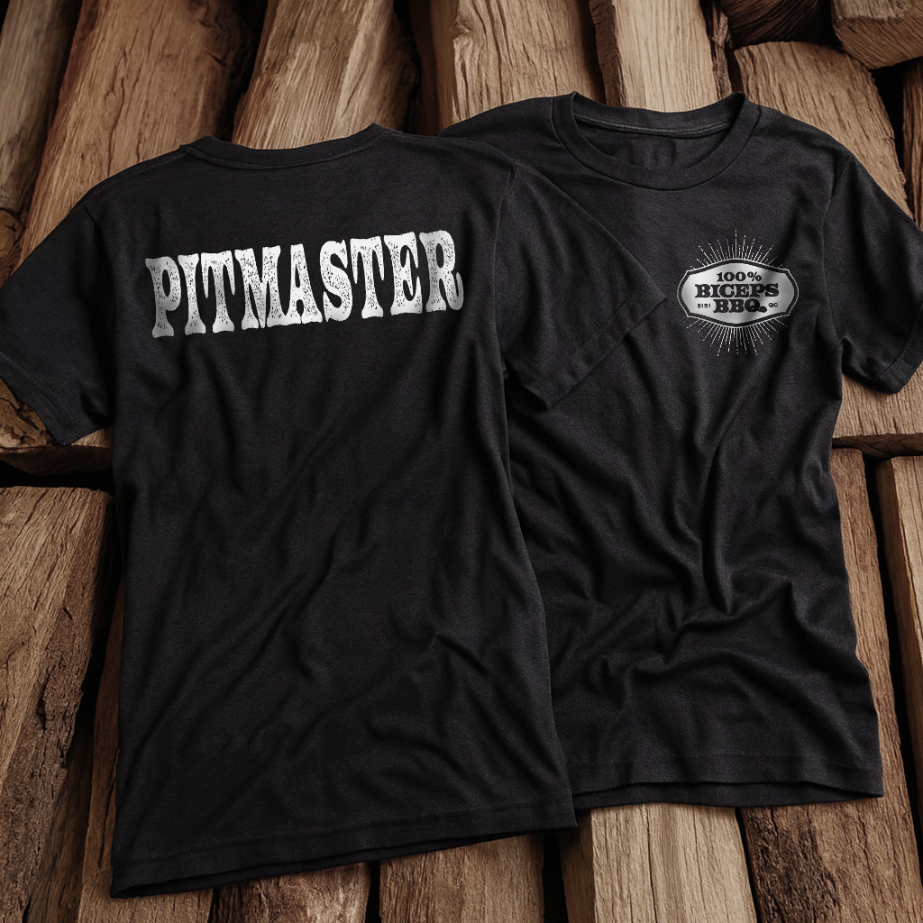 T-SHIRT PITMASTER – Chez Biceps BBQ