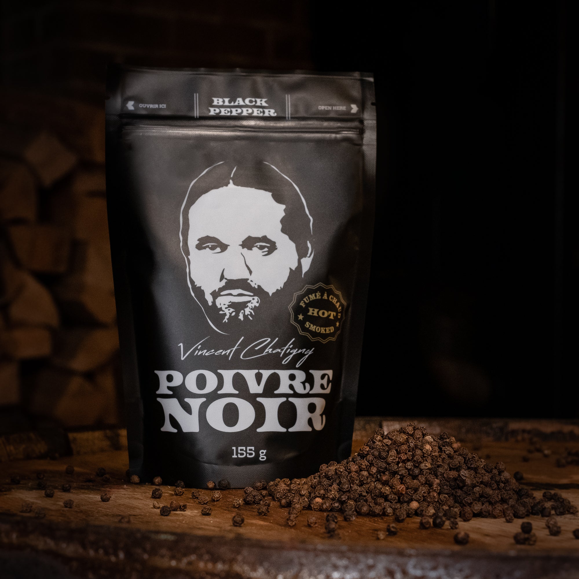 Our hot smoked black pepper in a bag – Chez Biceps BBQ